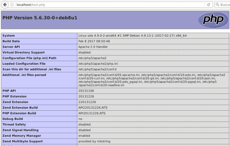 Como Instalar Php5 En Gnu Linux Debian Stretch 9